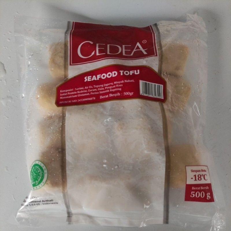 Jual CEDEA Premium Seafood Tofu 500 gram | Shopee Indonesia