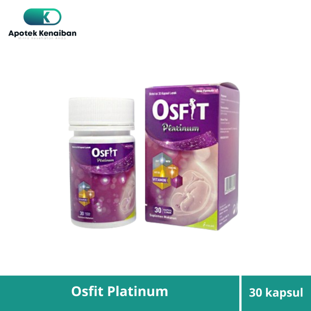 Jual OSFIT PLATINUM 30 KAPSUL / SUPLEMEN IBU HAMIL & MENYUSUI | Shopee ...