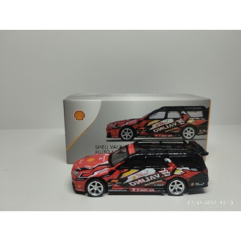 Jual TINY x POPRACE SHELL VALINO STAGEA R34 PLUTO MOK "DRIFTAGEA34" 1:64 (openable front hood ...