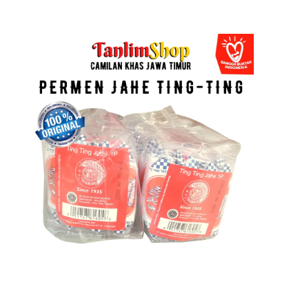 Jual Permen Ting Ting Jahe Sin A, SinA, Ginger Candy / Enting Enting ...