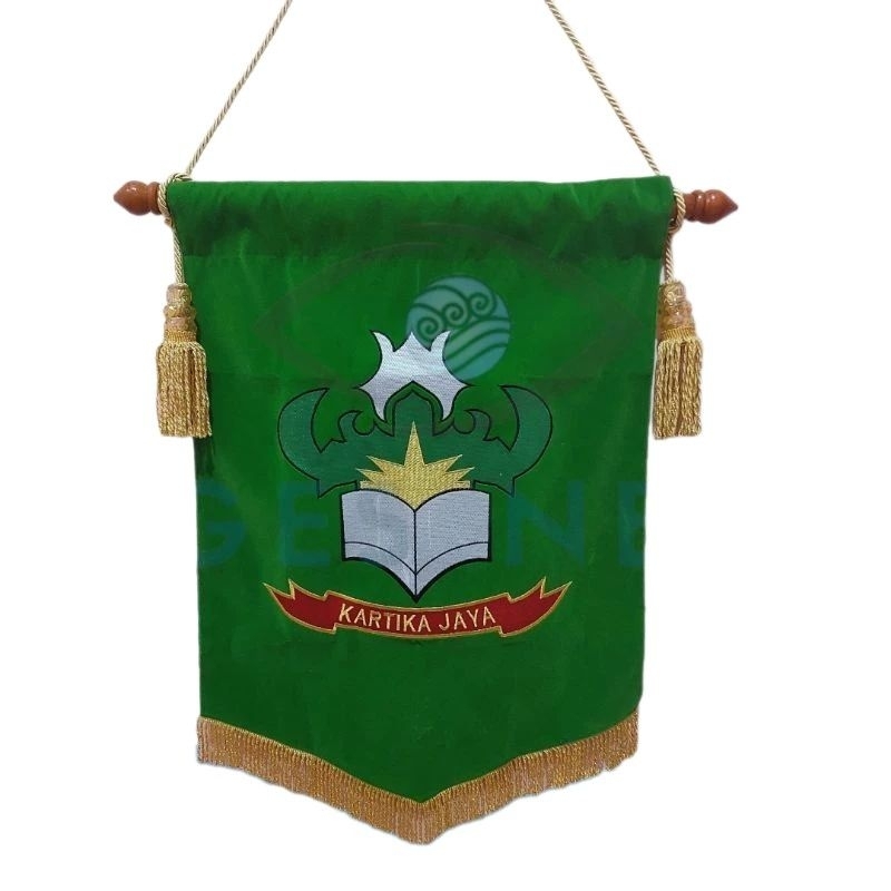 Jual Bendera Vandel Yayasan Kartika Jaya full Bordir | Shopee Indonesia