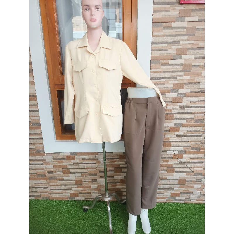 Jual pdh pns tni/ kemhan | Shopee Indonesia