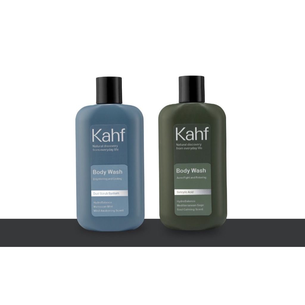 Jual KAHF Body Wash / Sabun Mandi 200ml / Brightening And Cooling Acne ...