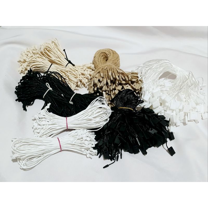 Jual TALI HANGTAG/ LABEL 1Pack (+/-50pcs) | Shopee Indonesia