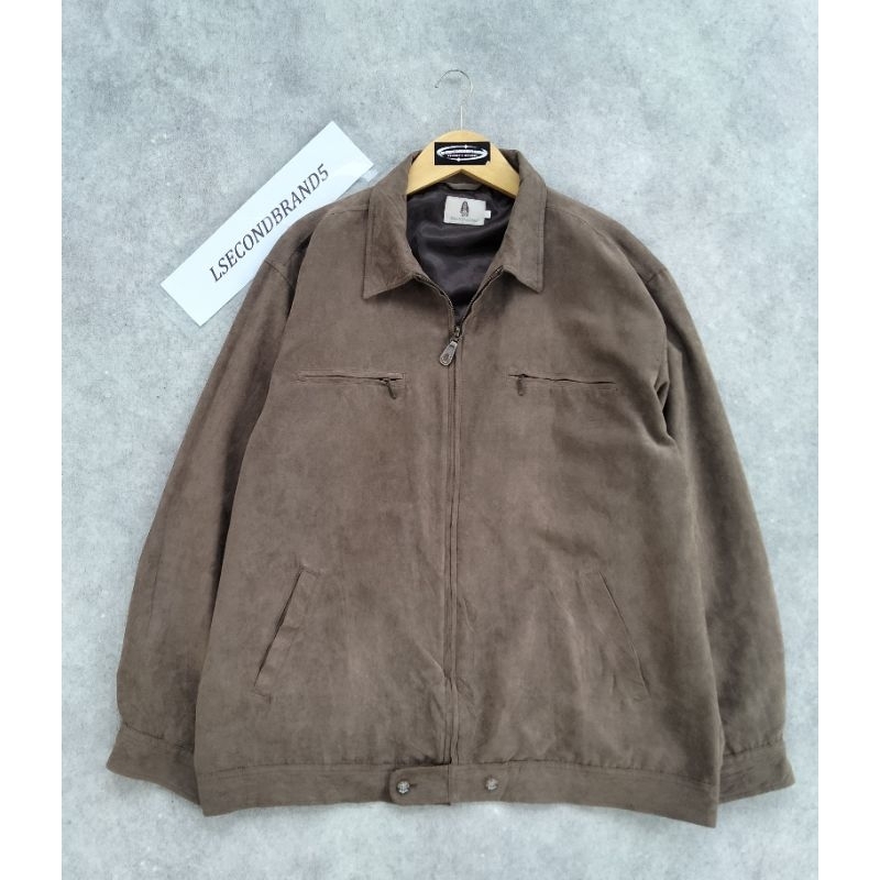 Jual Hush puppies Casual Suede work jacket | Shopee Indonesia