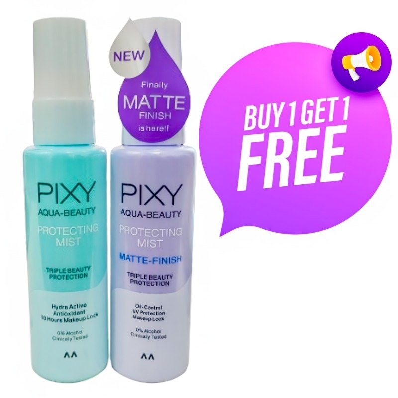 Jual CM Pixy Aqua Beauty Protecting Face Mist / Make Up Lock / Pelembab ...