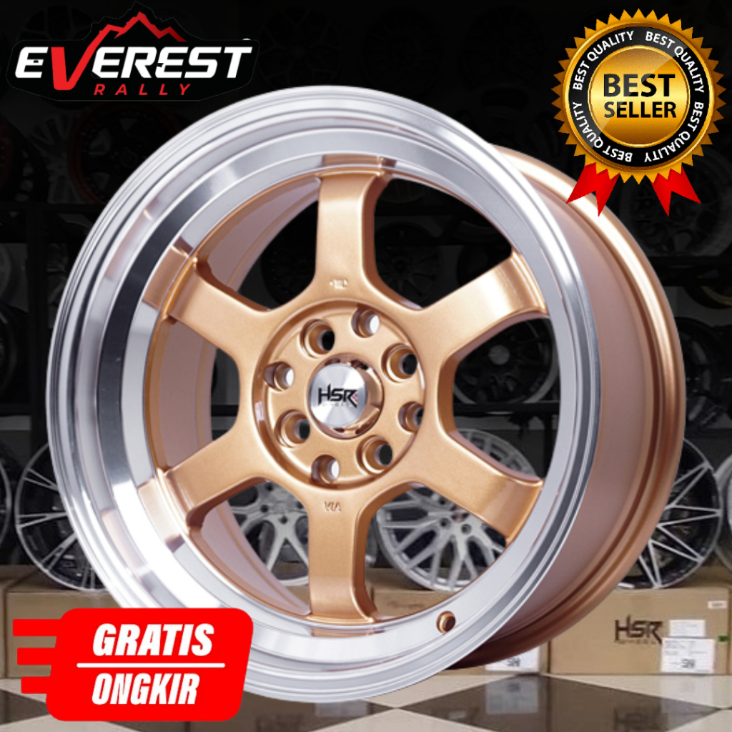 Jual VELG RACING HSR TOKYO UNTUK MOBIL BALENO RING 16 LEBAR 7/8 BAUT 4 ...