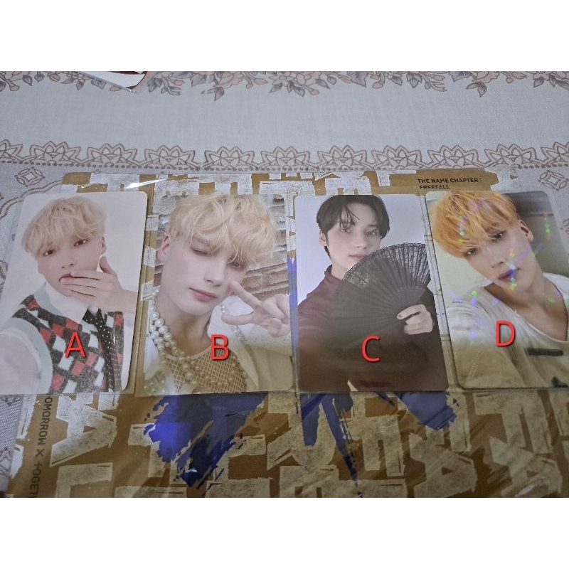 Jual OFFICIAL PHOTOCARD HUENINGKAI TXT FREEFALL - LUCKY DRAW WVJ ...