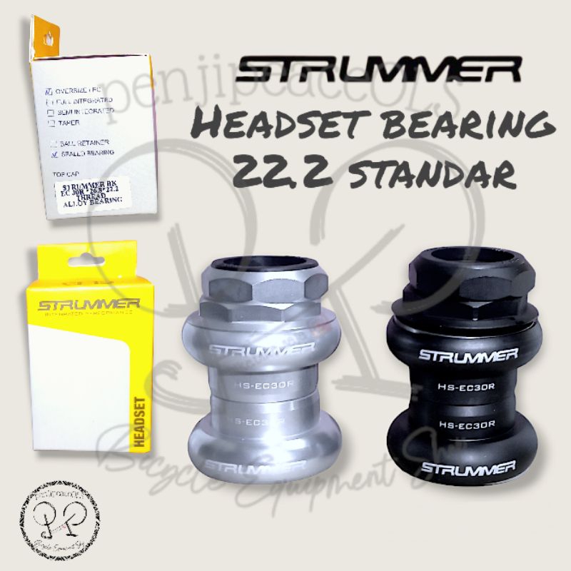 Jual Headset standar bearing 22.2 headset strummer comstir bearing ...