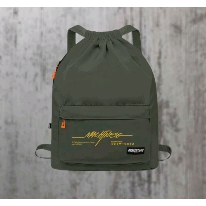 Jual Tas Ransel Serut STRINGBAG Pria/Wanita Multifungsi Anti Air | Shopee Indonesia