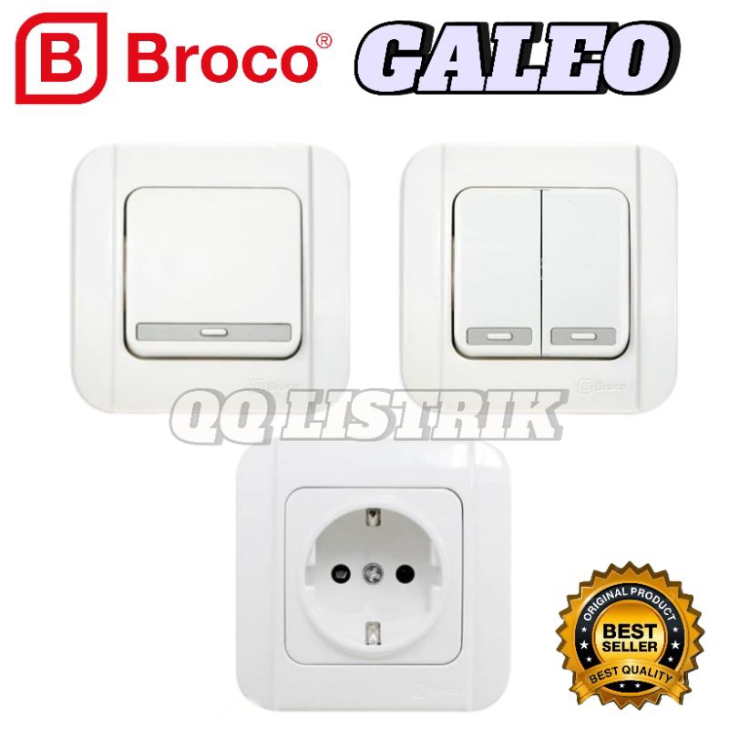 Jual BROCO INBOW / IB GALEO SAKLAR , STOP KONTAK , BROCO GALEO TANAM ...