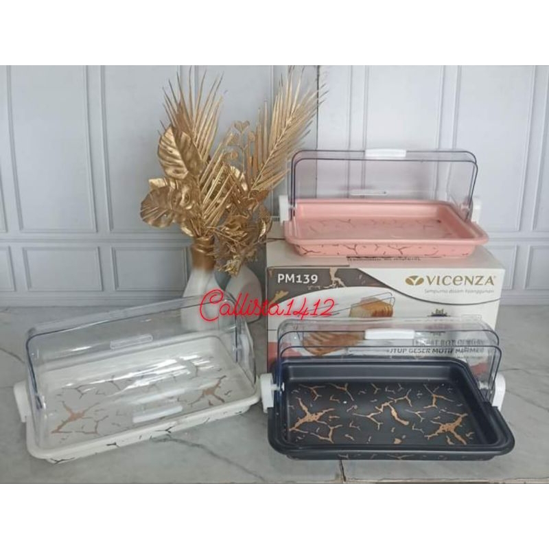 Jual Wadah Roti, Kue & Bolu Tutup Rolling Keramik Marble Vicenza PM-139 ...