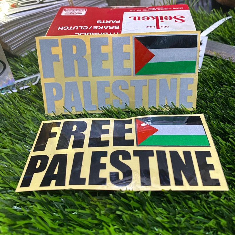 Jual Sticker cutting free palestina helm motor Stiker cuting bela ...