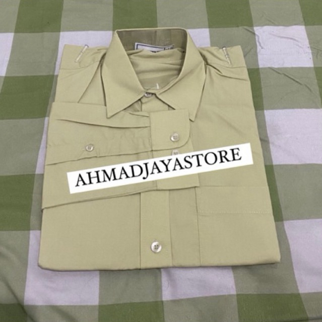 Jual KEMEJA PDU / KEMEJA DALAMAN PDU TNI BAJU PDU DAN DASI PDU | Shopee ...
