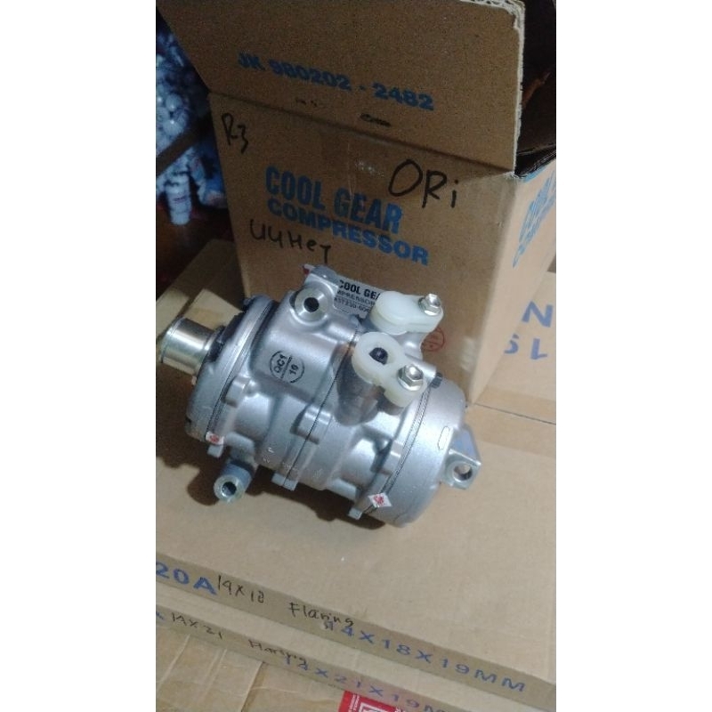 Jual kompresor kompressor compressor ac ertiga original denso cool gear ...