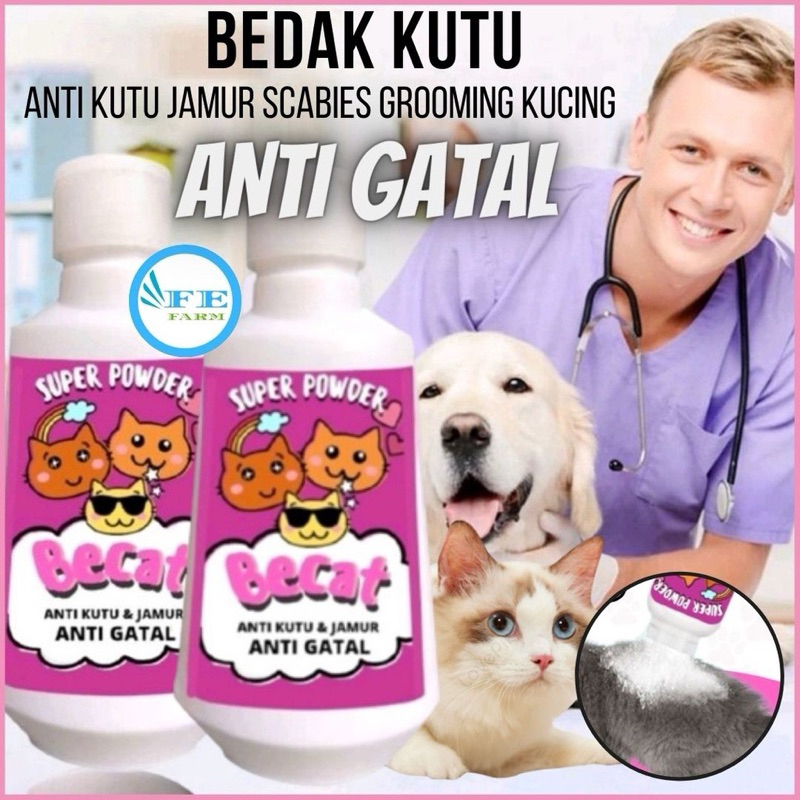 Jual bedak hewan anti gatal kutu jamur | Shopee Indonesia
