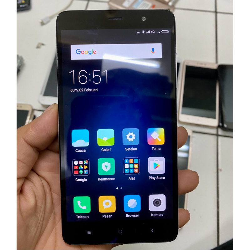 Jual Xiaomi Redmi Note 3 2/16Gb 4G Second Mulus Batangan hp xiaomi ...