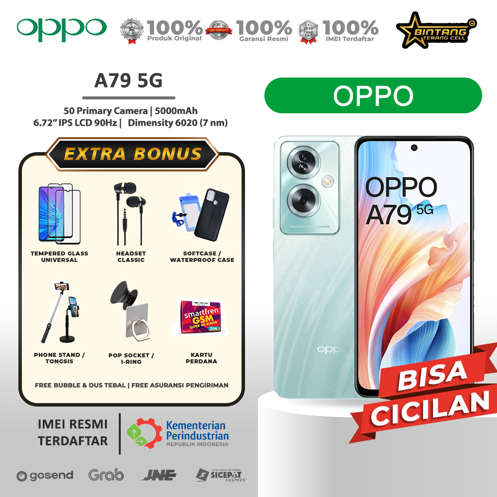 Jual [PROMO] Oppo A79 5G NFC oppo a79 5G ram 8/256Gb 33w supervooc dual ...