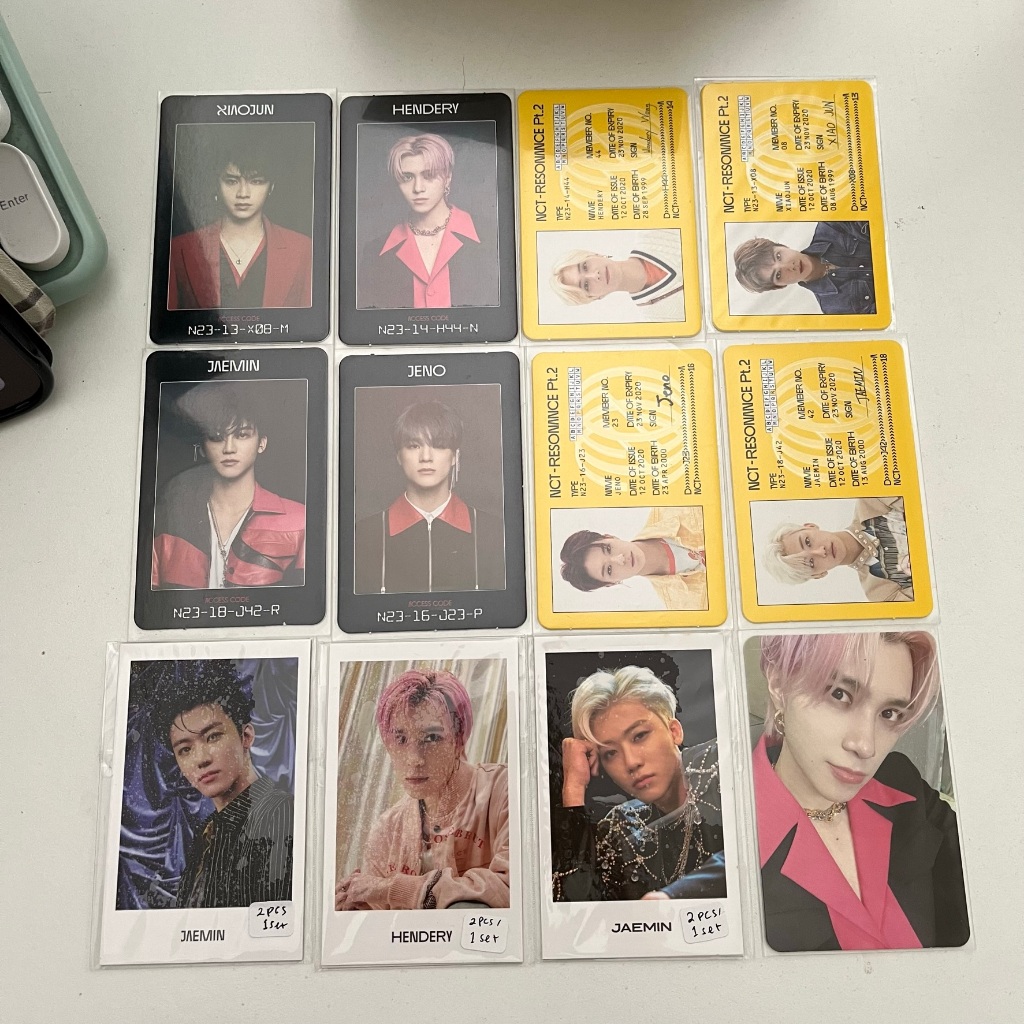 Jual photocard nct xiaojun hendery jeno doyoung emphathy season ...