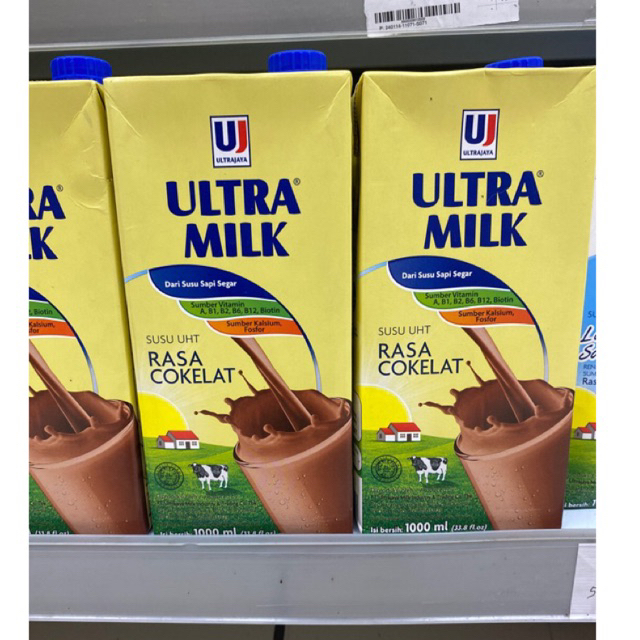 Jual ULTRA MILK RASA COKLAT 1000ml | Shopee Indonesia