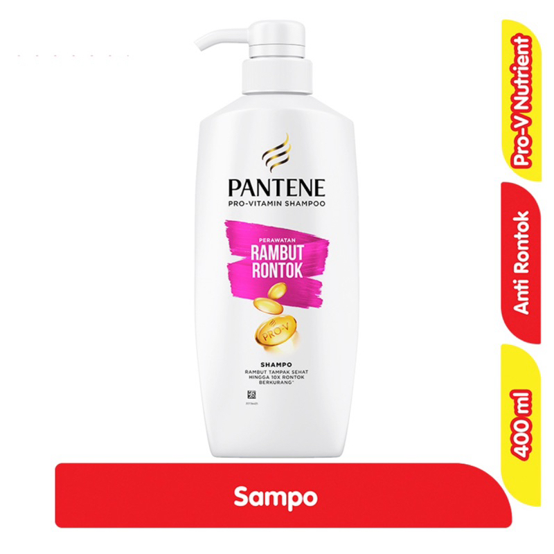 Jual PANTENE Shampoo Rambut Rontok ketombe Pump 400 ml - Perawatan ...