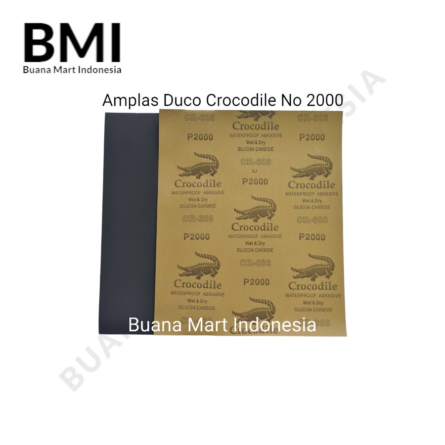 Jual Kertas Amplas Duco CROCODILE No 2000 | Amplas Lembar Kertas Grit ...