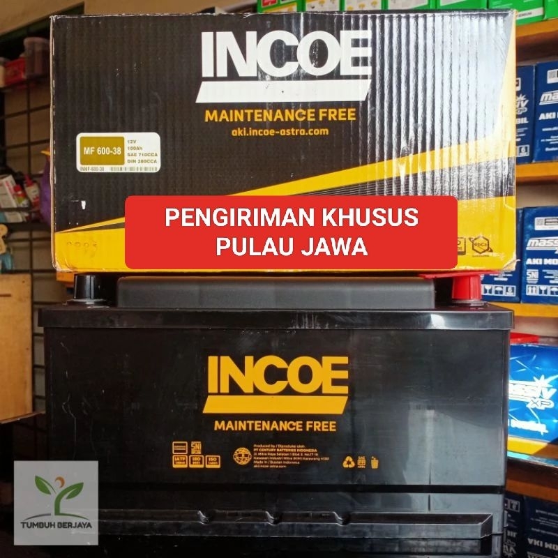 Jual Aki MF INCOE 600-38 persamaan 600-44 12V 100Ah for Mercy Captiva ...