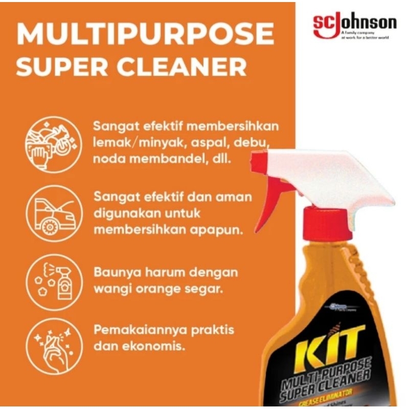 Jual KIT Multi Purpose Cleaner Pump 500ml Pembersih Lemak Kotoran ...