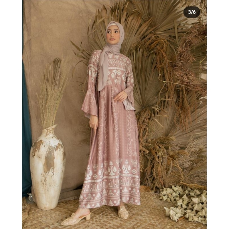 Jual Kambera Dress Rosewood By Wearing Klamby PRELOVED | Shopee Indonesia
