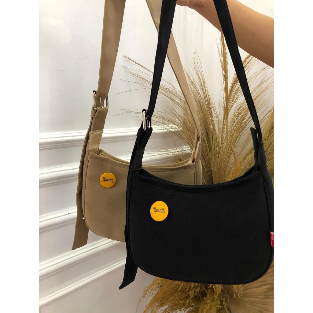 Jual Tas selempang wanita - Tas bahu kekinian - shoulder bag kanvas ...