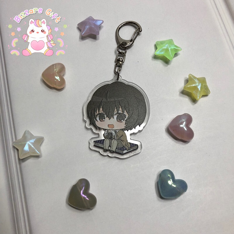 Jual Bungou Stray Dogs Keychain Gantungan Kunci Anime Ganci Lucu Dazai ...