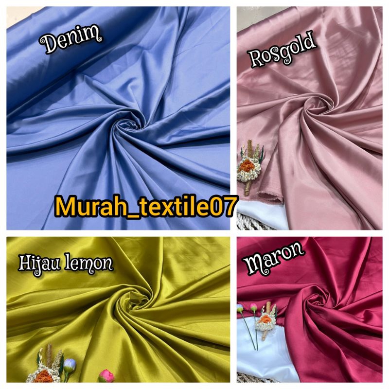 Jual kain satin Velvet/ kain Bridesmaids | Shopee Indonesia