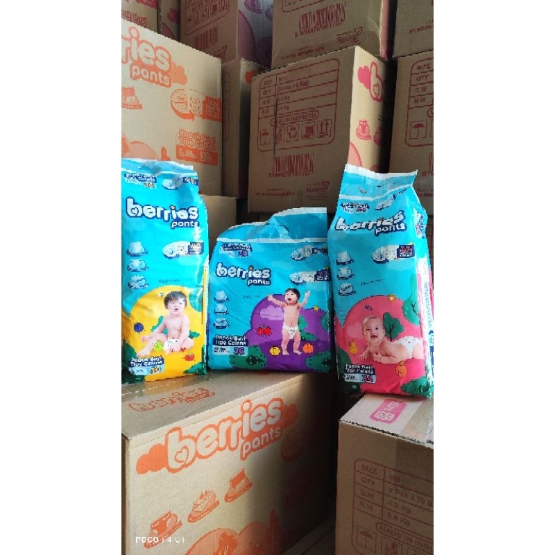 Jual POPOK BERRIES PANTS PAKET 1KARTON 6BALL | Shopee Indonesia