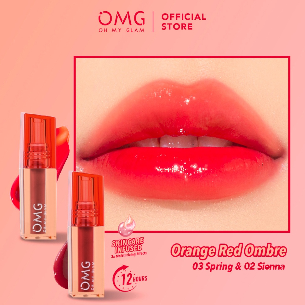 Jual pqu97 Paket Ombre Lips Parade Best Ombre Lip Cream Lip Tint Warna Intense dan Tahan Lama ...