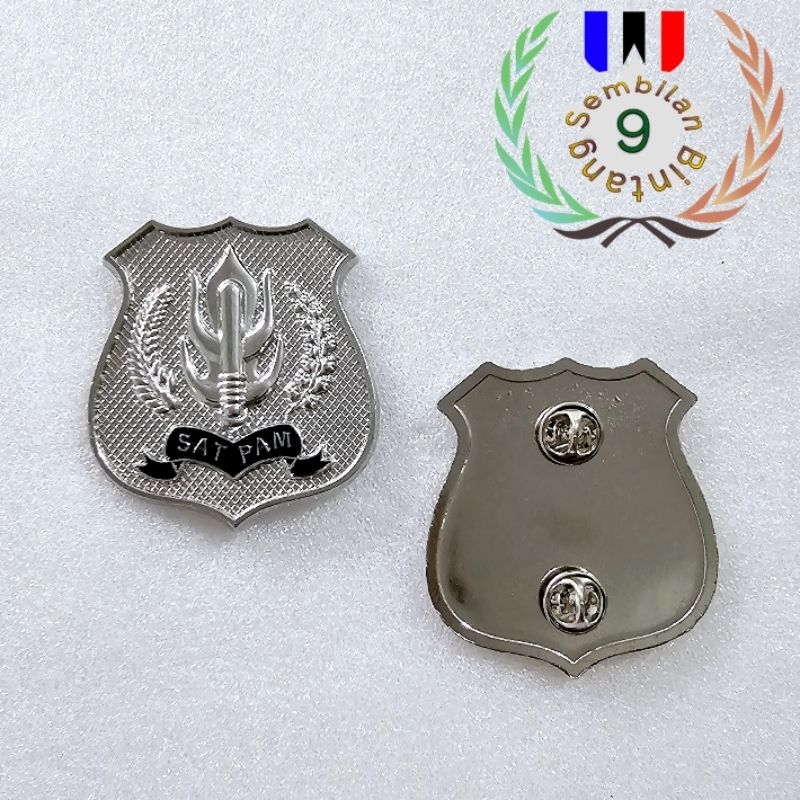 Jual Pin Kewenangan Satpam Bahan Logam Cor | Shopee Indonesia