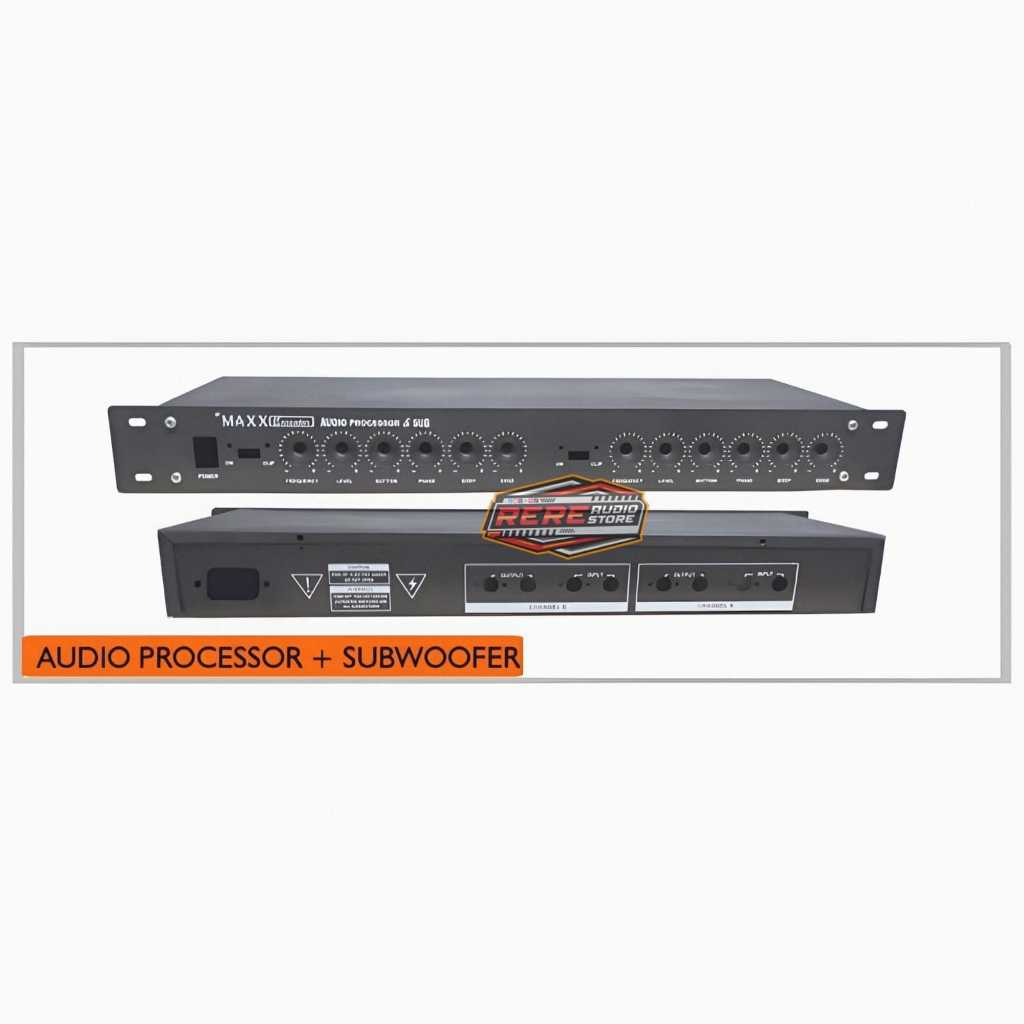 Jual Box AP audio processor prosesor + subwoofer bahan plat tebal | Shopee Indonesia