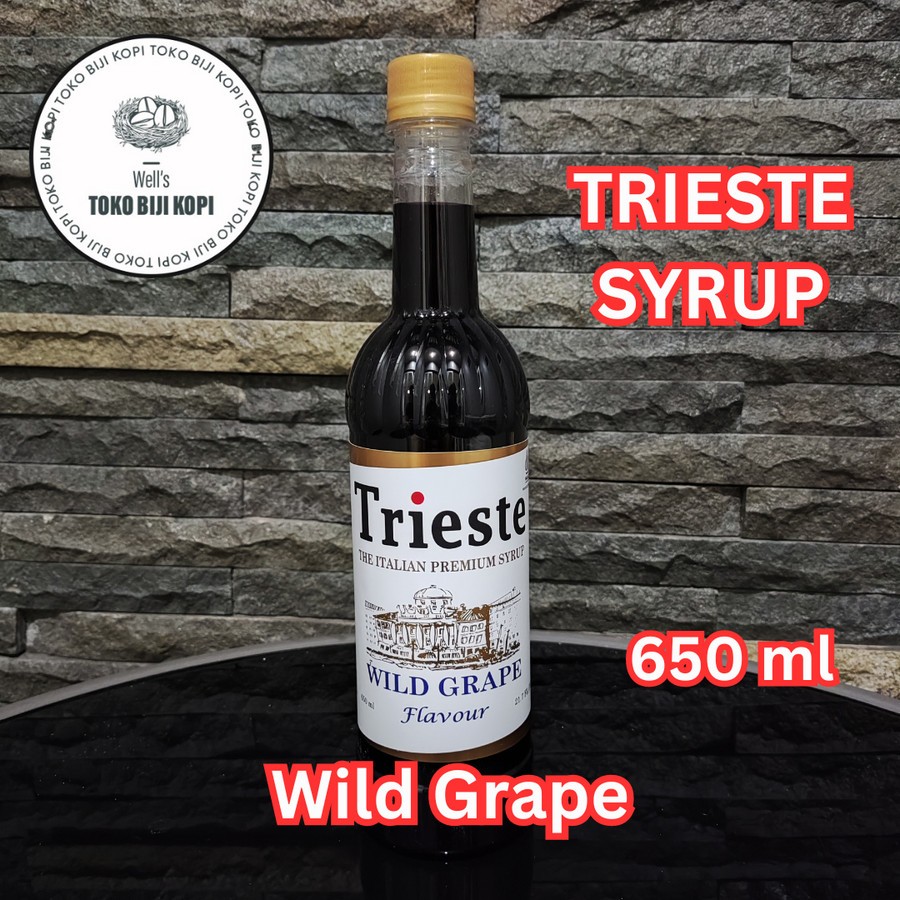 Jual Trieste Syrup Flavoured Sirup Rasa - 650 ml | Shopee Indonesia