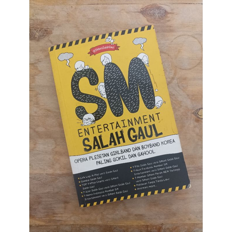 Jual [Buku] SMSG - SM Entertainment Salah Gaul 1 (SIGNED) | Shopee ...