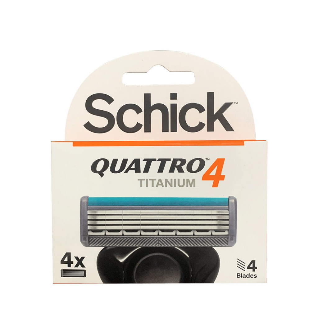 Jual Schick Quattro Titanium Refill 4S | Shopee Indonesia
