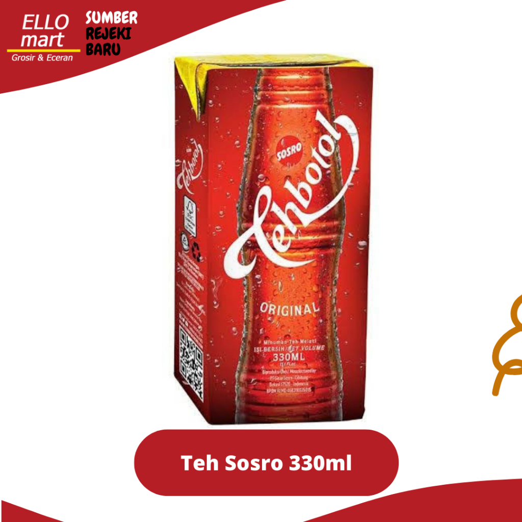 Jual Teh Botol Sosro Kotak 330ml Original Teh Sosro Kotak | Shopee ...