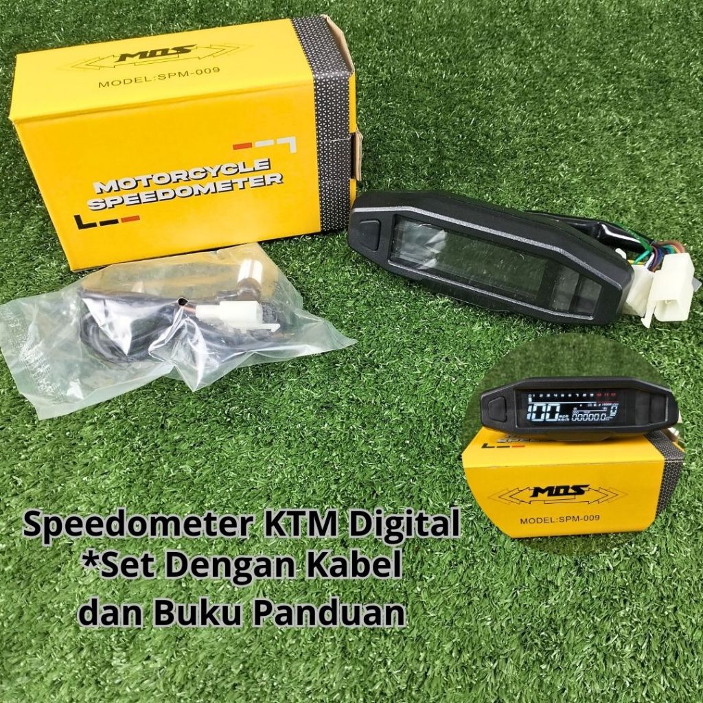 Jual SPEEDOMETER KTM MERK MOS DIGITAL SPIDOMETER DIGITAL KTM MOS SET ...