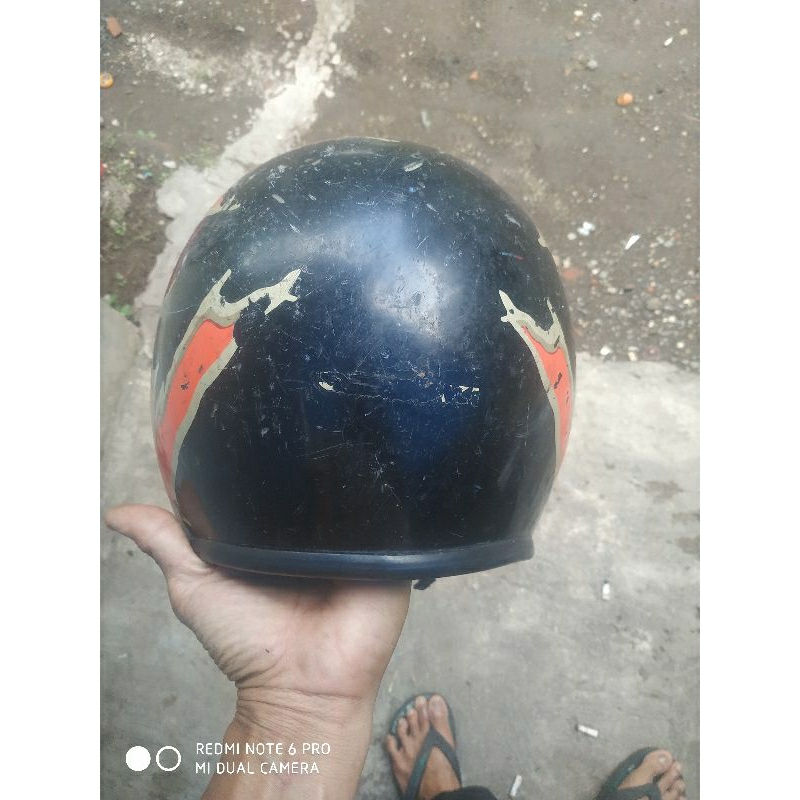 Jual helm jadul Suzuki ts | Shopee Indonesia