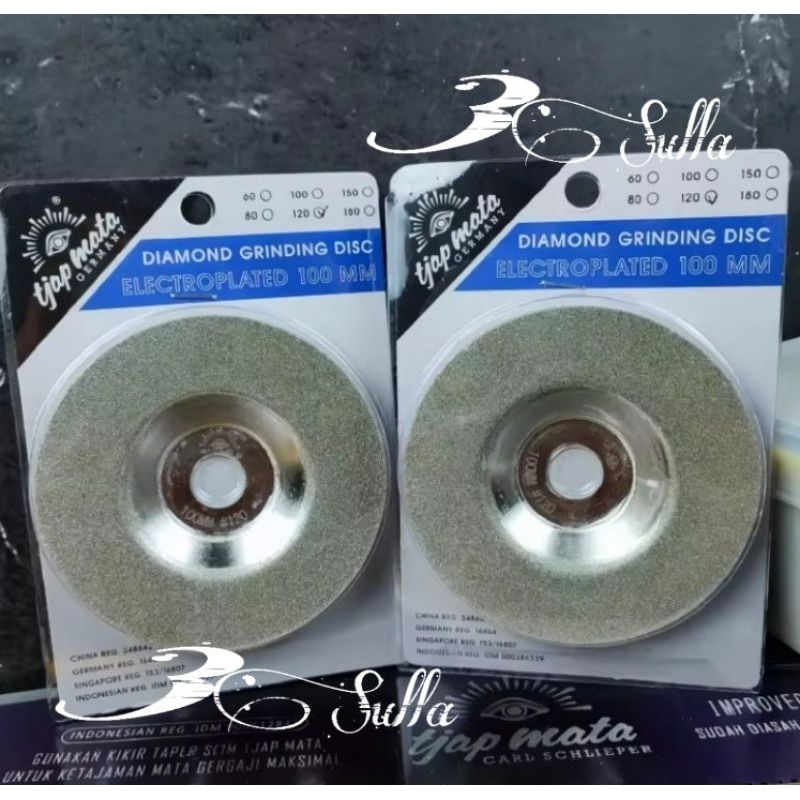 Jual Mata Gerinda Poles 4 Inch Grit 120 Mata Gerinda Pinggul Poles ...