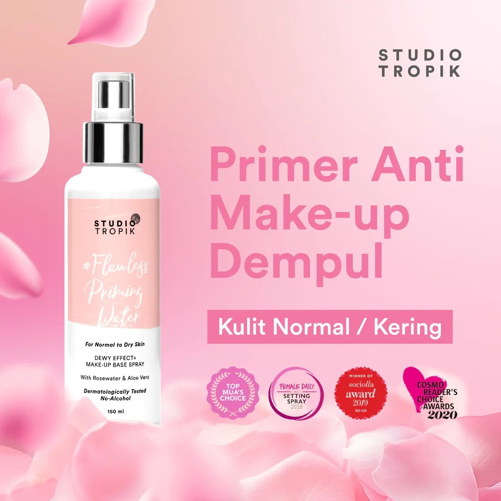 Jual STUDIO TROPIK Priming Water Primer | Original Priming Water | Balance Priming Water ...
