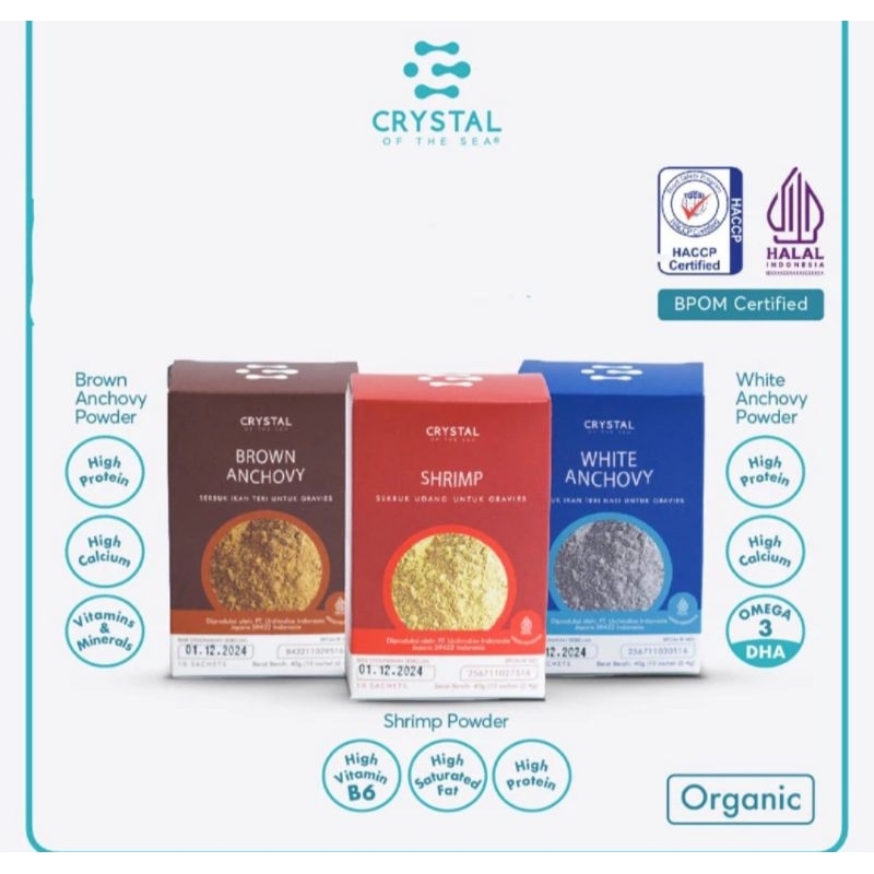Jual Cystal of The Sea Food Powder - SACHET 4 gram | Shopee Indonesia