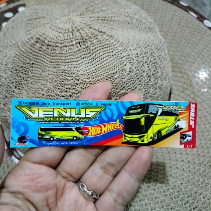 Jual STICKER BUS BASURI HOTWEL PO TUNGGAL JAYA TERBARU/TEMPELAN STIKER ...