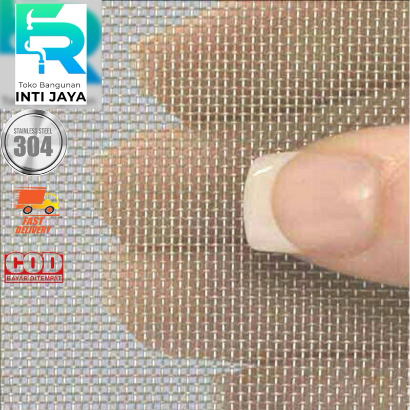 Jual Kawat Nyamuk / Kasa Nyamuk Stainless SUS 304 Anti Karat / MTR ...