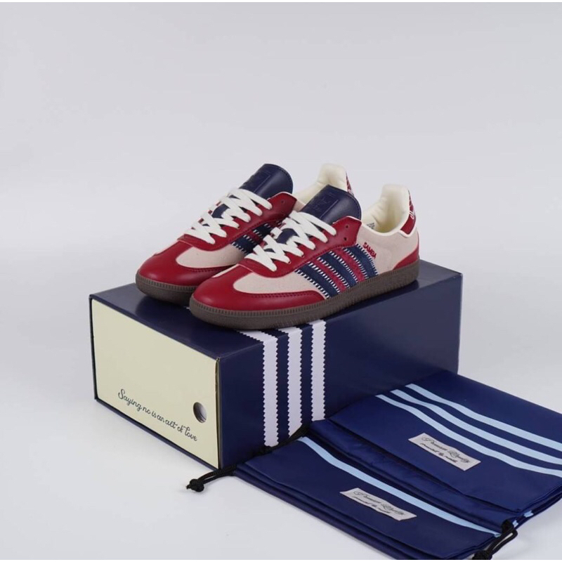 Jual Sepatu Adidas X Samba Og No Litile Maroon | Shopee Indonesia