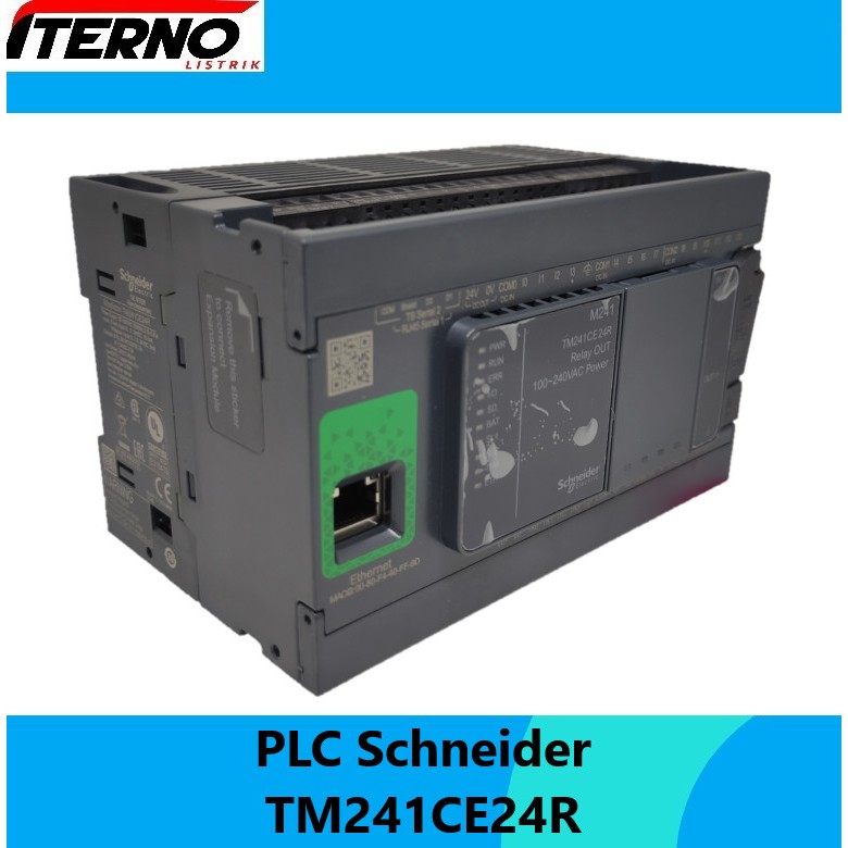 Jual TM241CE24R PLC Schneider 24IO Modicon M241 | Shopee Indonesia