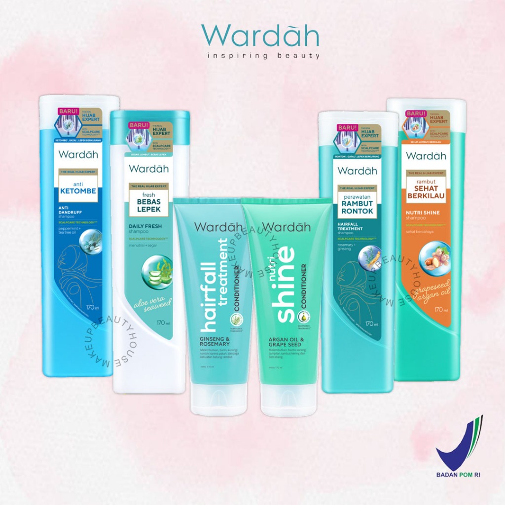 Jual WARDAH Shampoo / Conditioner - Daily Fresh |Hairfall Treatment ...